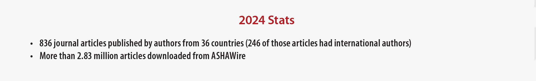 ASHA Journals Approach a Century’s Worth of Content